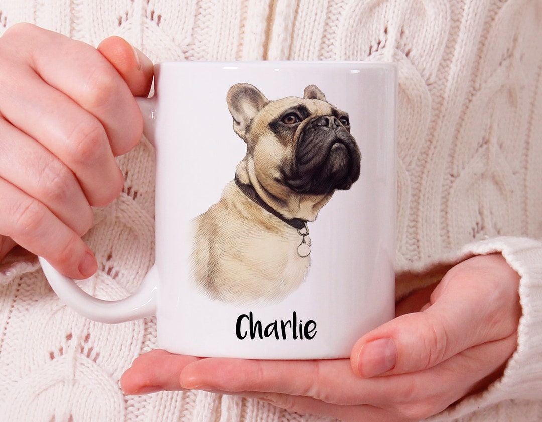 Personalized French Bulldog Mug, French Bulldog Cup, Gift for French ...