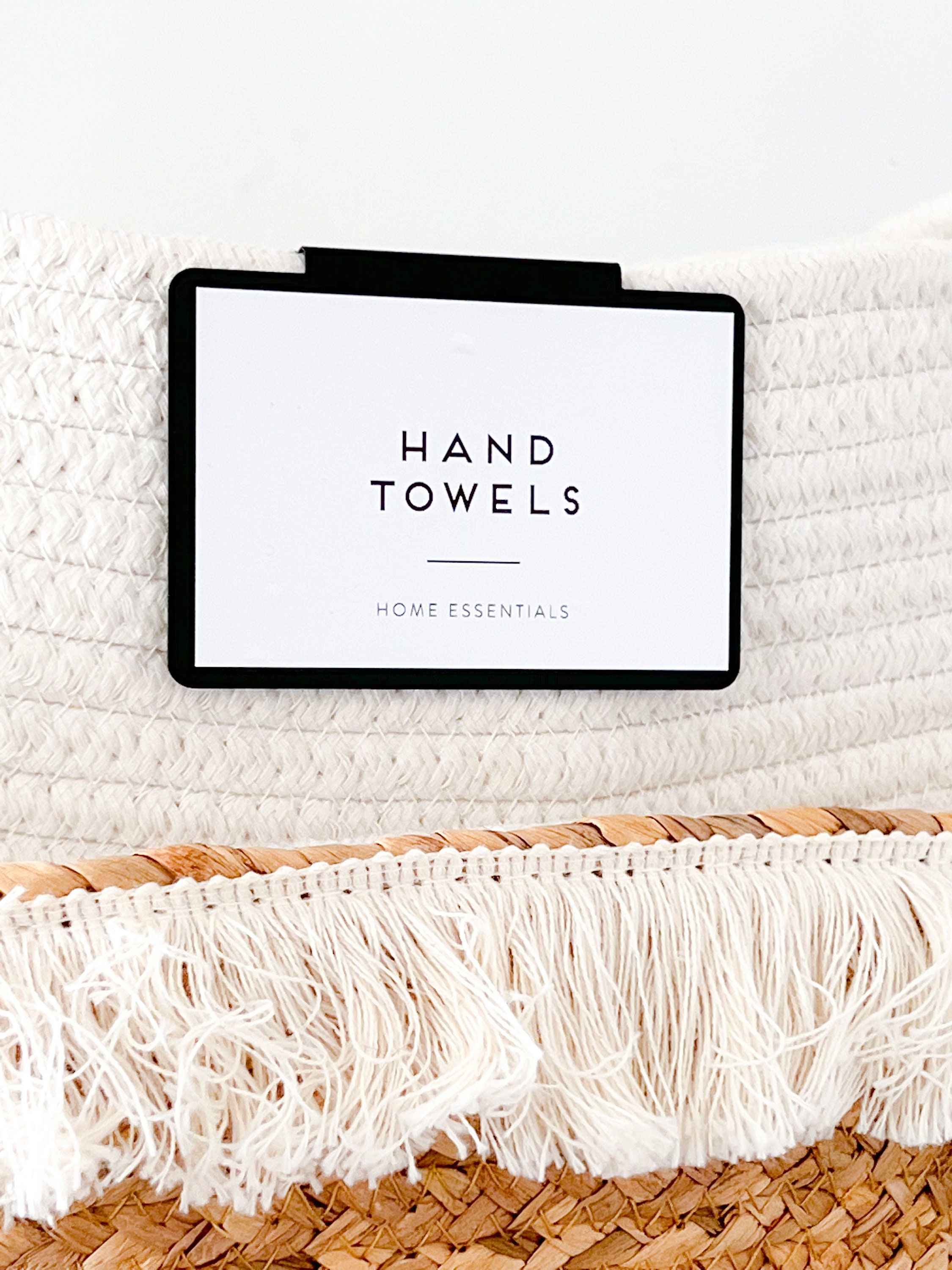 Personalised Basket Tags in Black Silver & Gold Custom Tags - Etsy