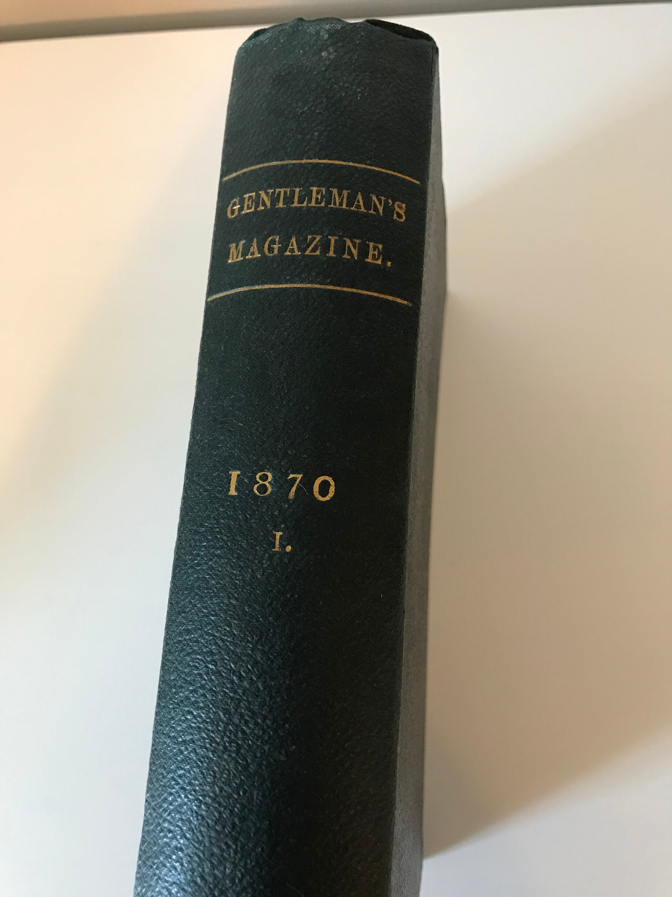 Gentlemans Magazine 1970 Antique Book 1870s Book Antique Collectible - Etsy