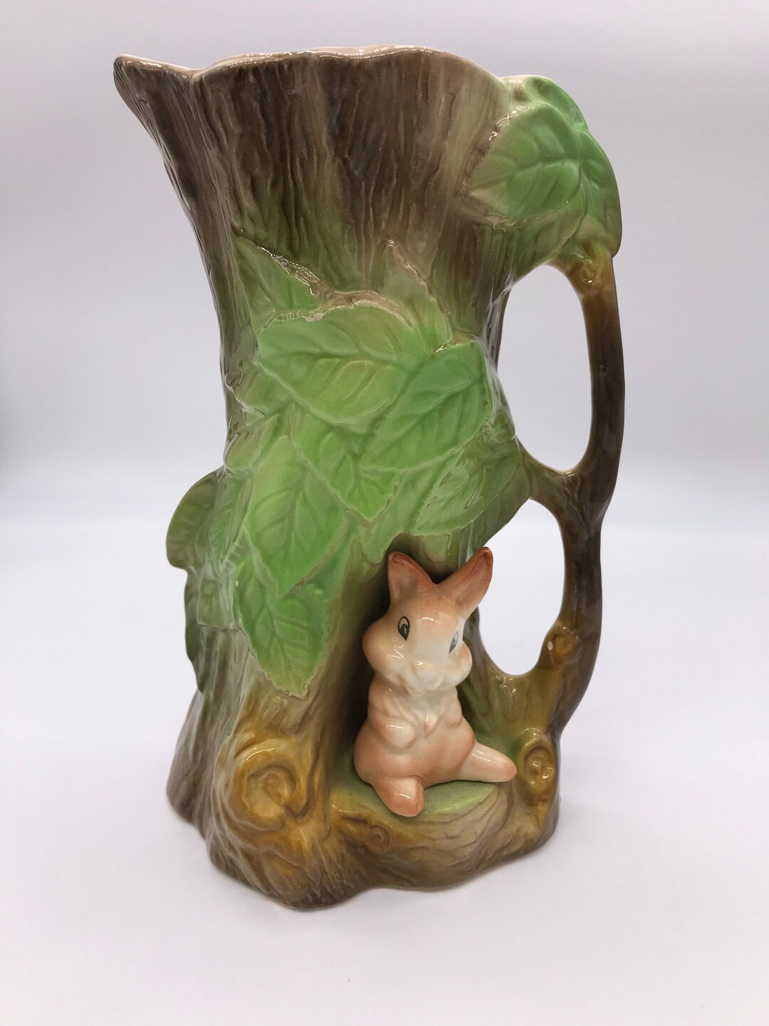 Enchanting Withensea Fauna Large Woodland Vase With Rabbit - Etsy