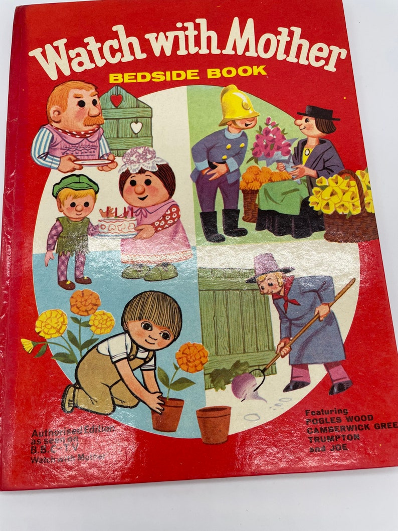 Watch With Mother Bedside Book Original 1960s Children's - Etsy