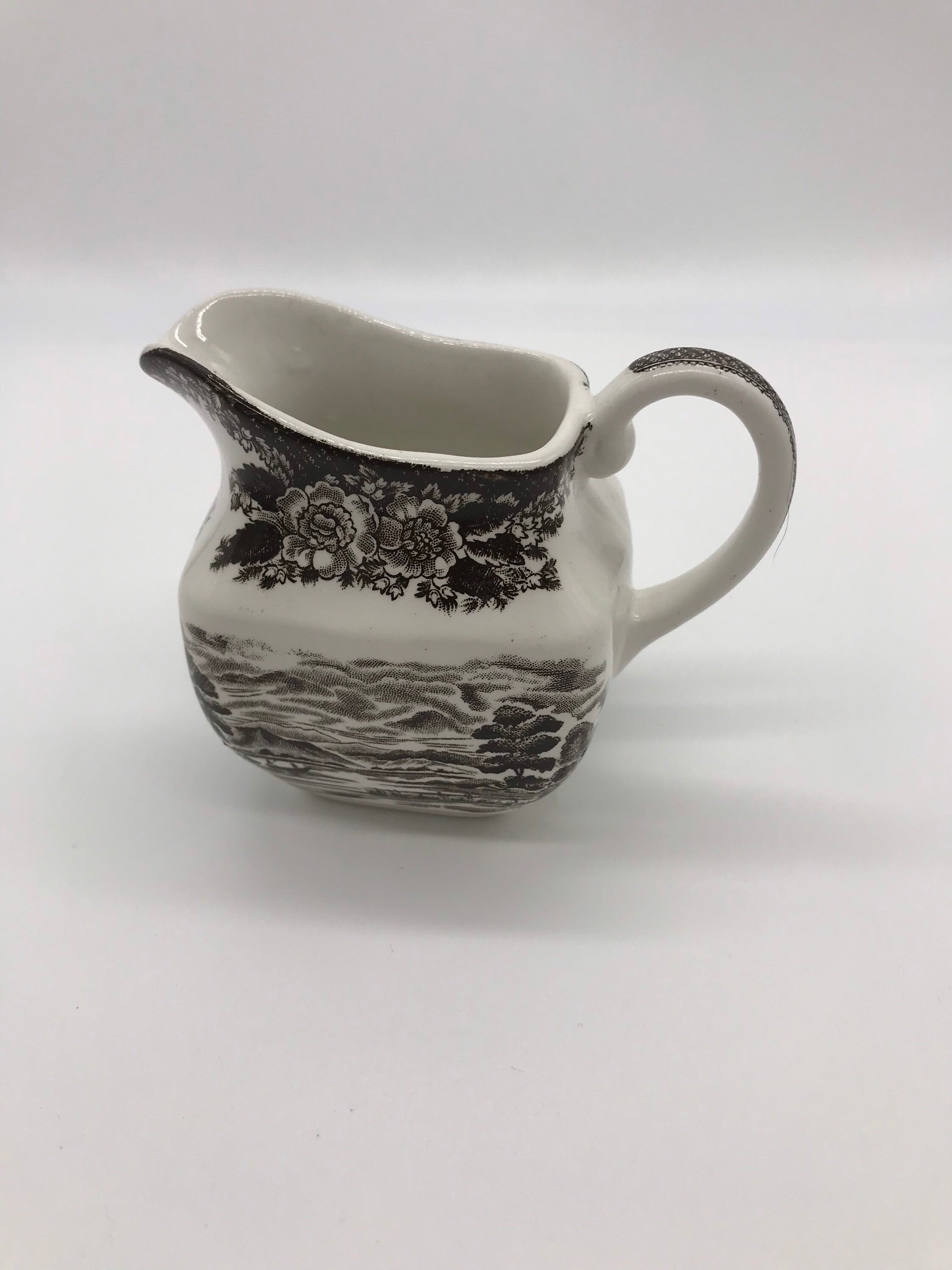 Vintage Wedgwood Loch Leven Cream Jug, Enoch Wedgwood Tunstal Ltd Table ...