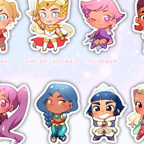 She-ra Stickers & Sticker Sheet - Etsy