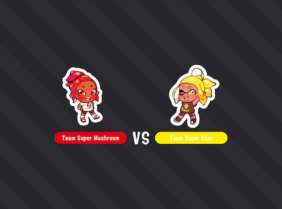 Splatoon Stickers Splatfest | Etsy