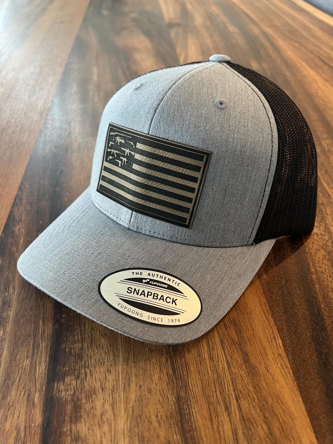 Gun Flag Hat With Patch | Trendy Hat | Hat Trend | Funny Hat | Funny ...