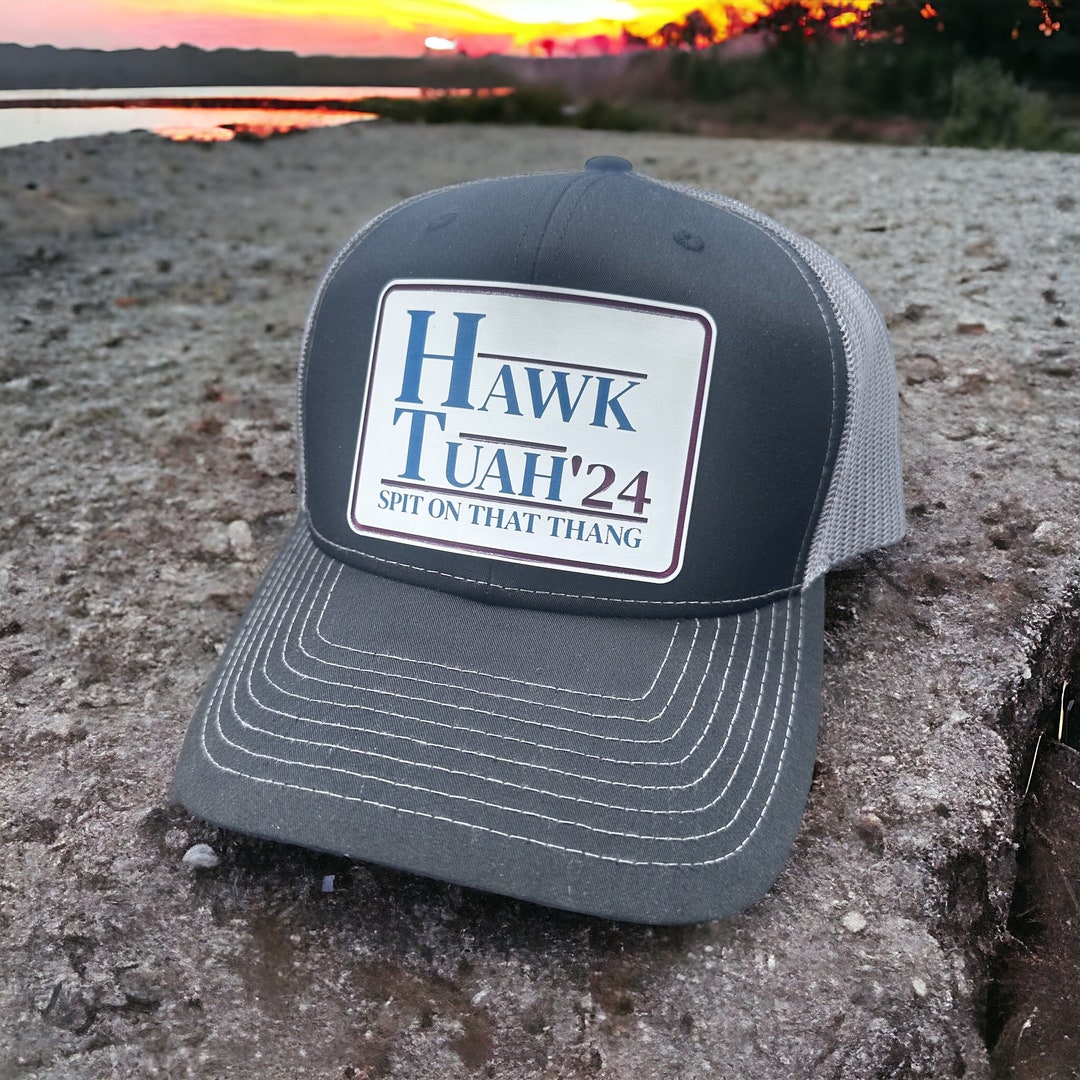 Hawk Tuah 24 Spit on That Thang Hat With Patch | Trendy Hat | Hat Trend ...