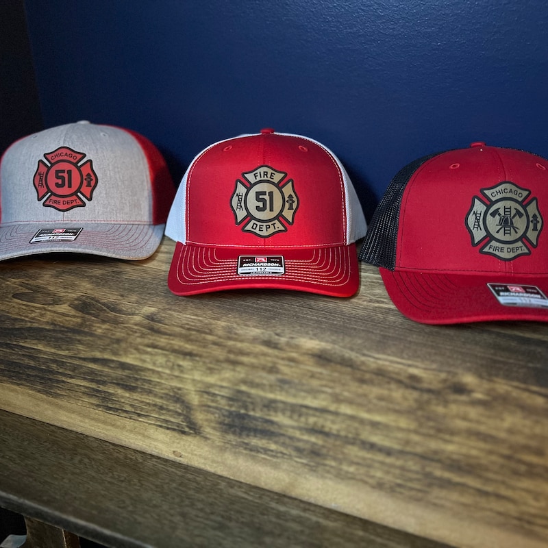 Firefighter Customize Hat - Etsy