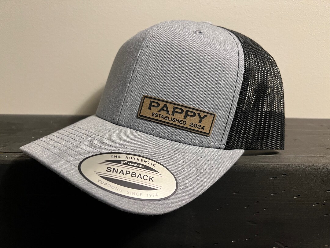 Pappy Hat | Custom Pappy Gift | Snapback Hat | Pappy | Pappy Baseball ...