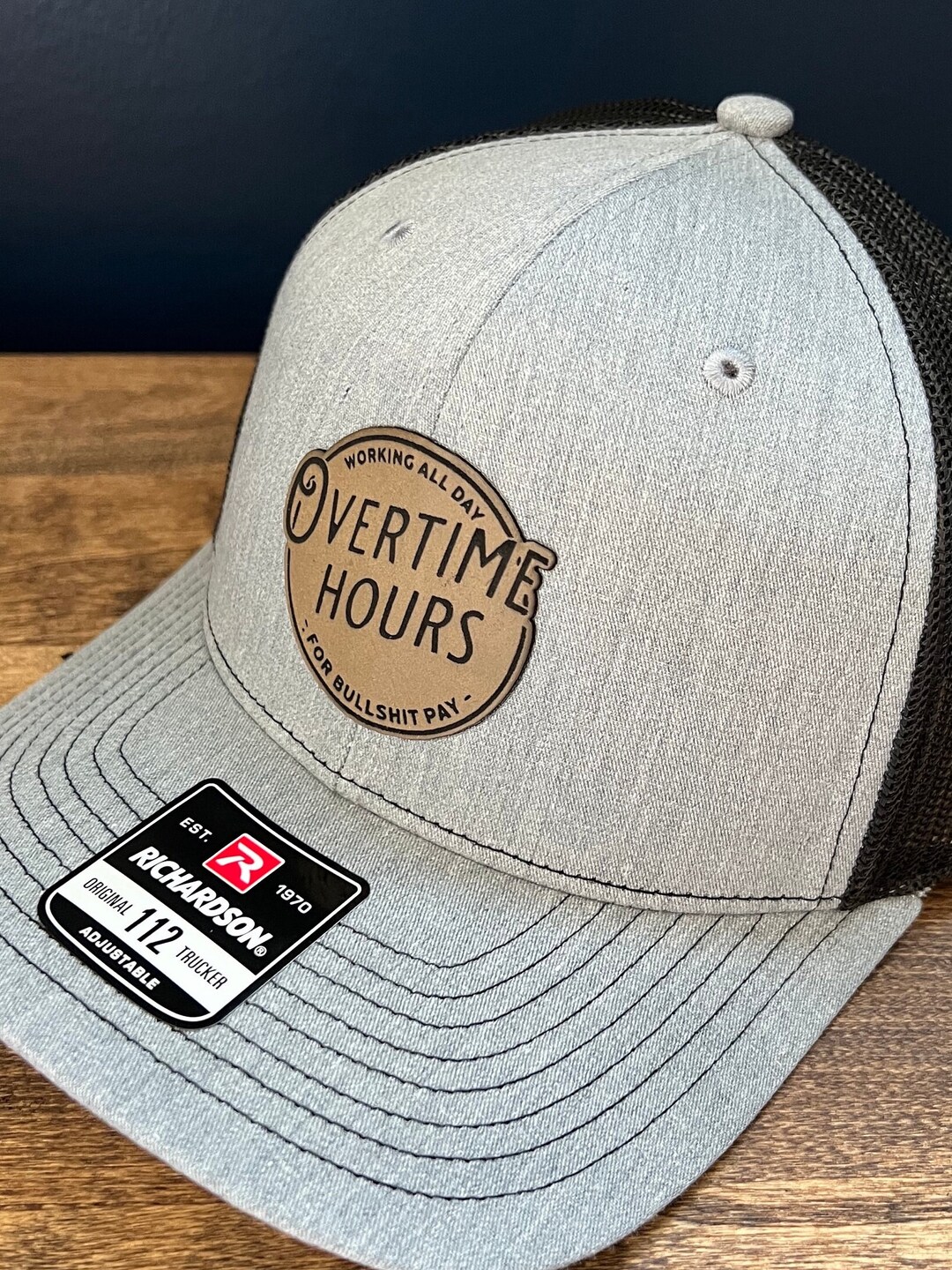 Overtime Hours Bullsh*t Pay Hat | Trendy Hat | Hat Trend | Funny Hat ...