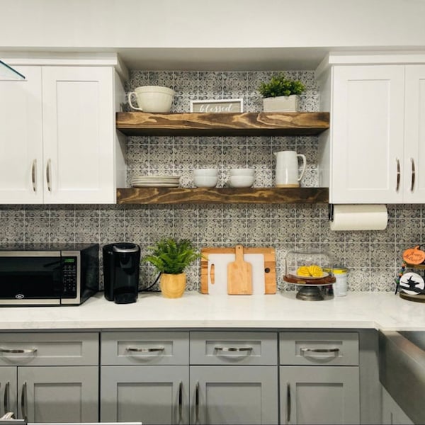 Rustic Floating Shelves - Etsy