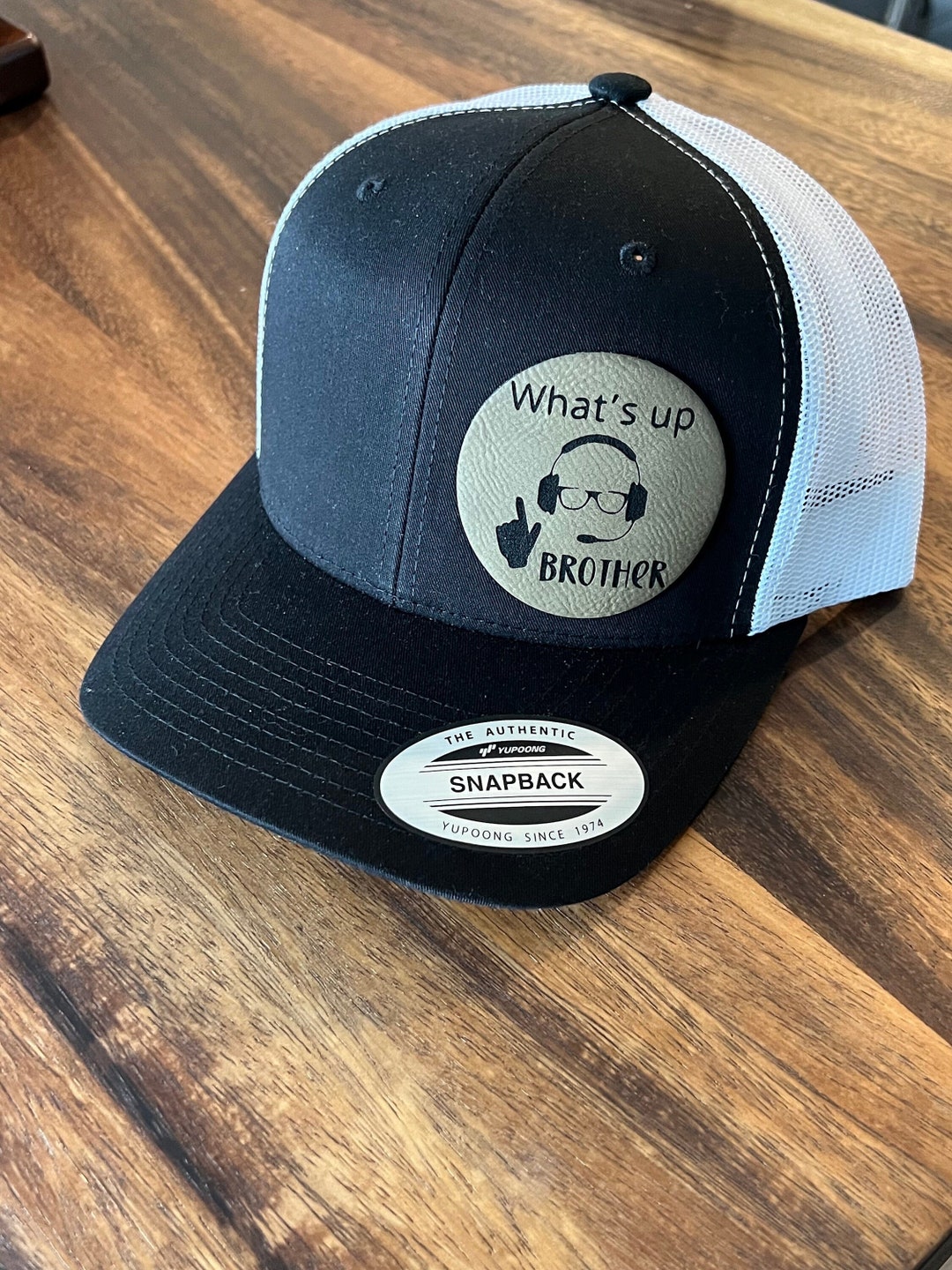 What’s up Brother Hat With Patch | Trendy Hat | Hat Trend | Funny Hat ...