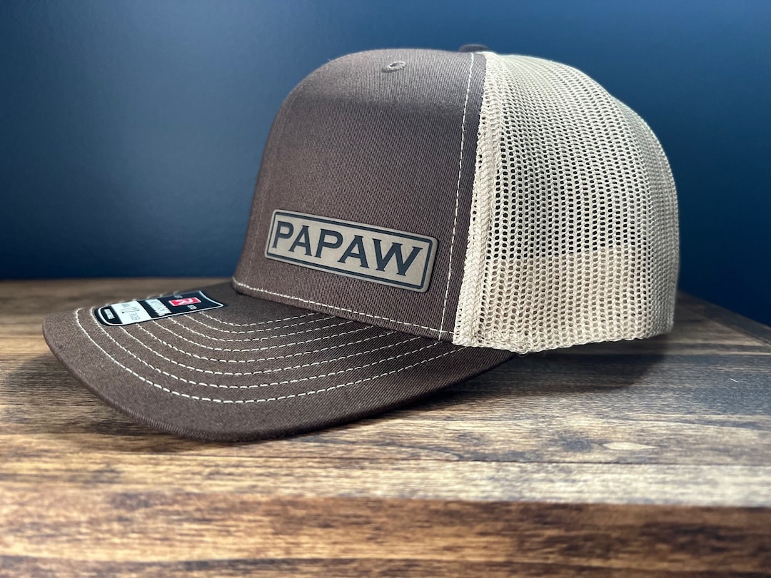 Papaw Hat | Custom Papaw Gift | Snapback Hat | Papaw | Papaw Baseball Cap | Trucker Hat | Gifts ...