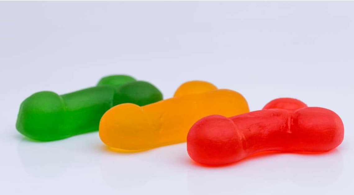 Bag of Dicks - Gummy Dicks With Funny Note for Prank, Gag or Laugh With Friends / Enemies, Mail ...
