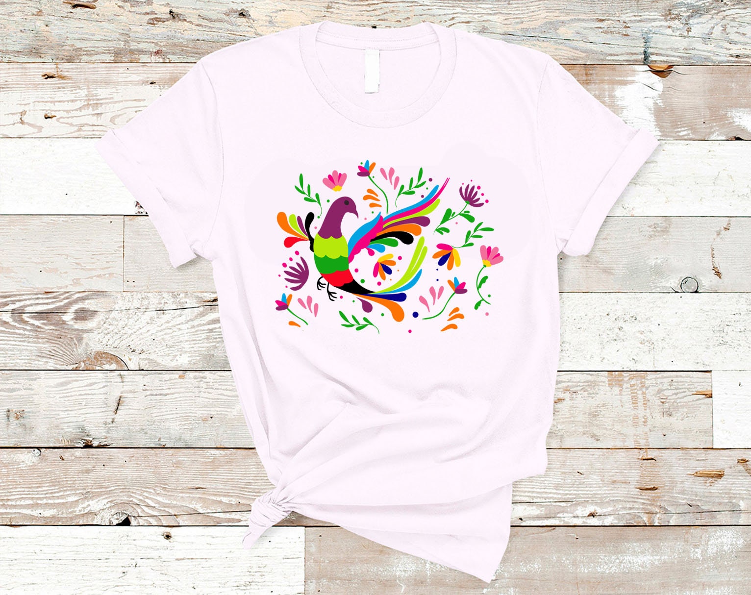 Mexican Otomi Bird and Flowers Svg, Valentines Svg, Digital Svg File ...