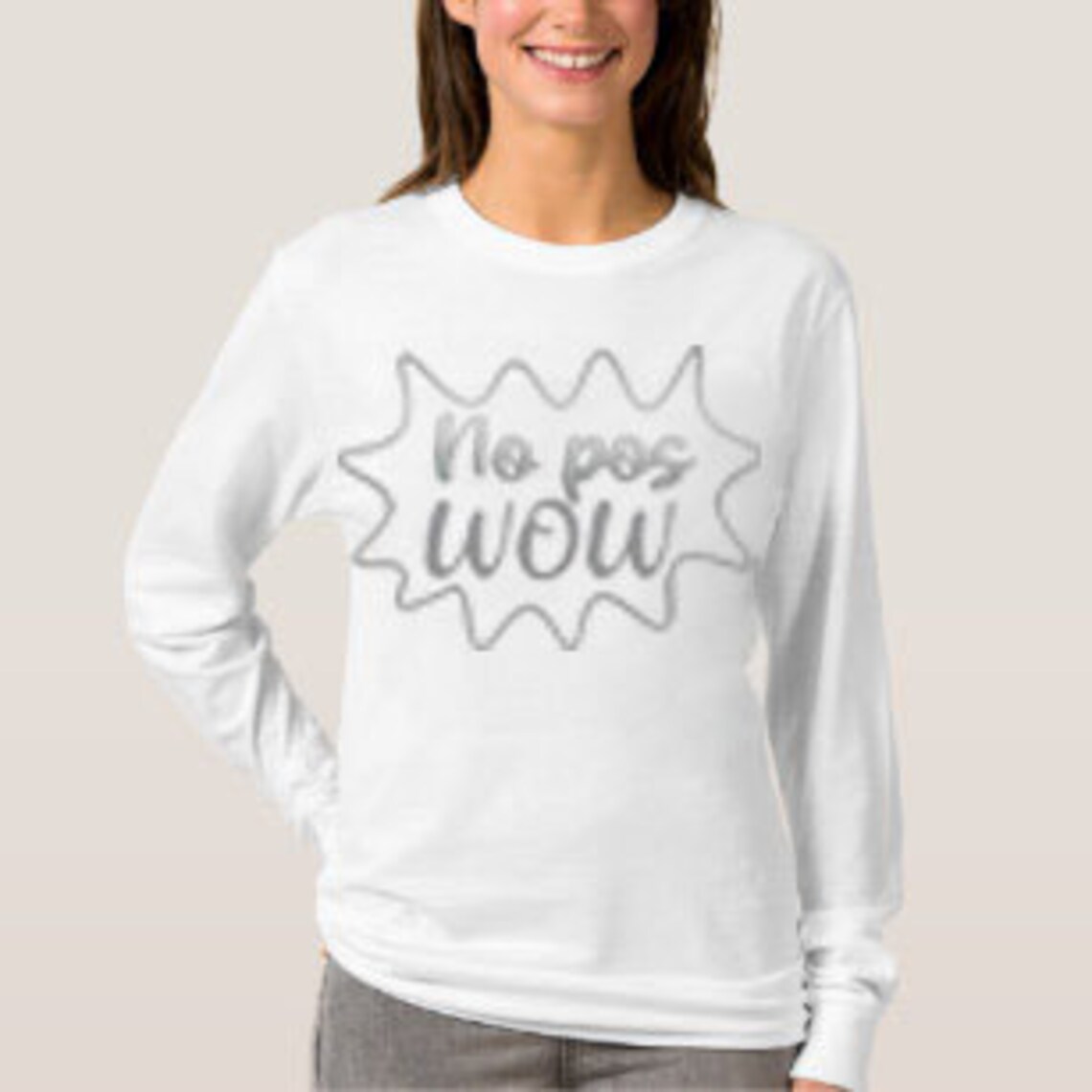 No Pos Wow Svg, Digital Svg File, Laser Compatible, Downloadable File ...