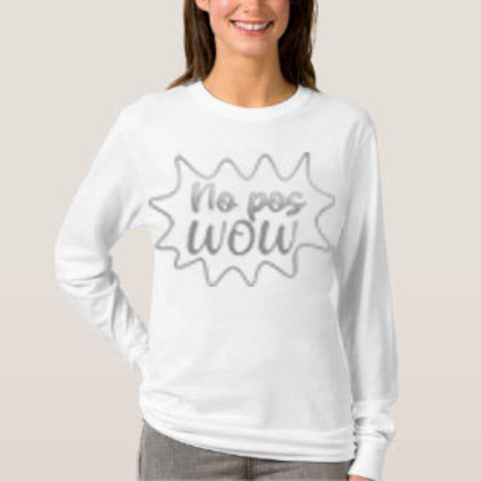 No Pos Wow Svg, Digital Svg File, Laser Compatible, Downloadable File ...