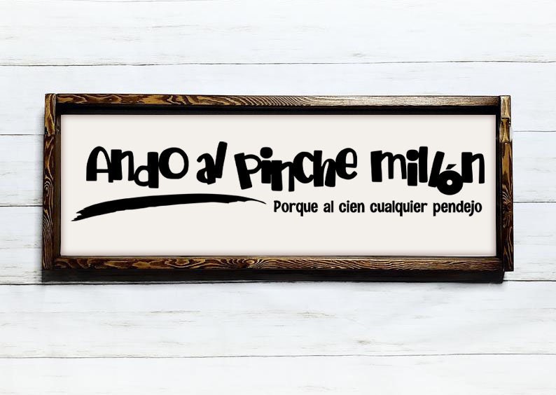 Ando Al Cien Svg, Digital Svg File, Laser Cutter Compatible, DXF ...