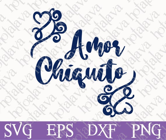 Amor Chiquito Svg Digital File Little Love in Spanish Laser - Etsy