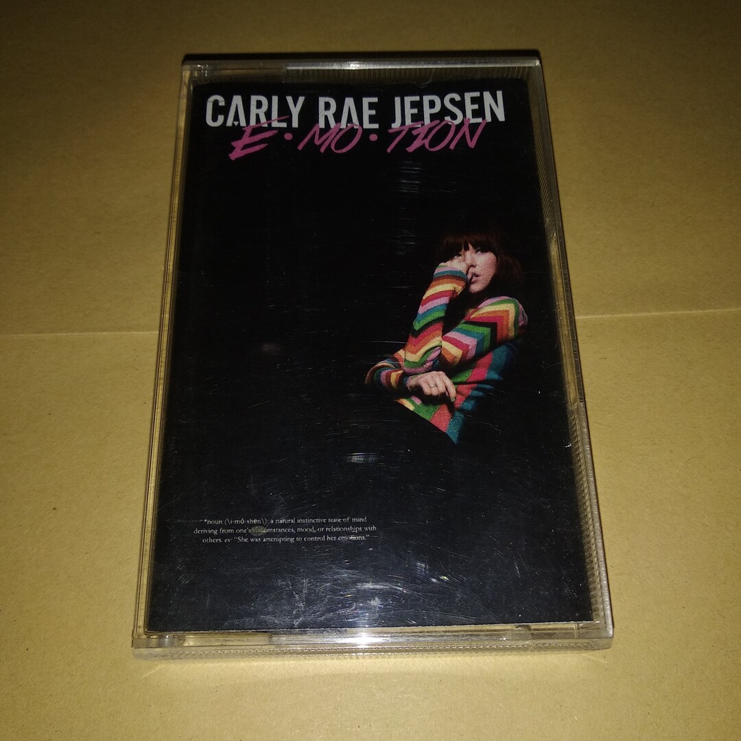 Carly Rae Jepsen Emotion Cassette Tape Etsy