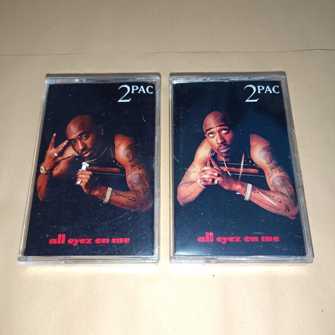 2pac All Eyez on Me Cassette Tape - Etsy