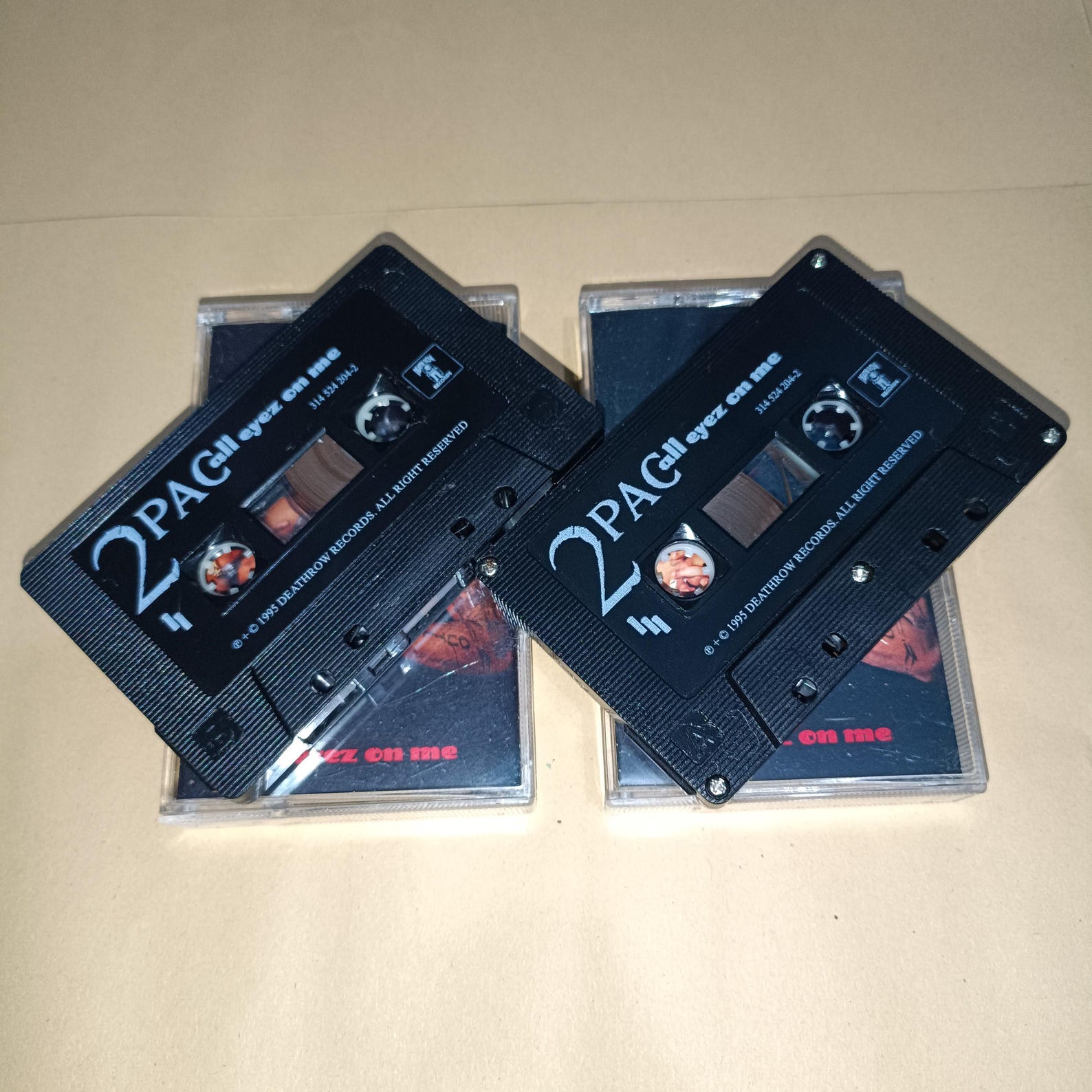 2pac All Eyez on Me Cassette Tape - Etsy