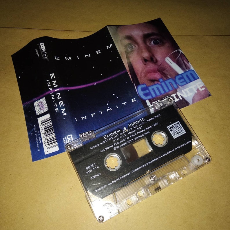 Eminem Infinite Cassette Tape - Etsy