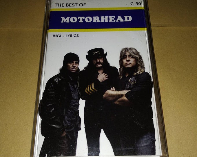 Motorhead the Best of Motorhead Cassette Tape - Etsy