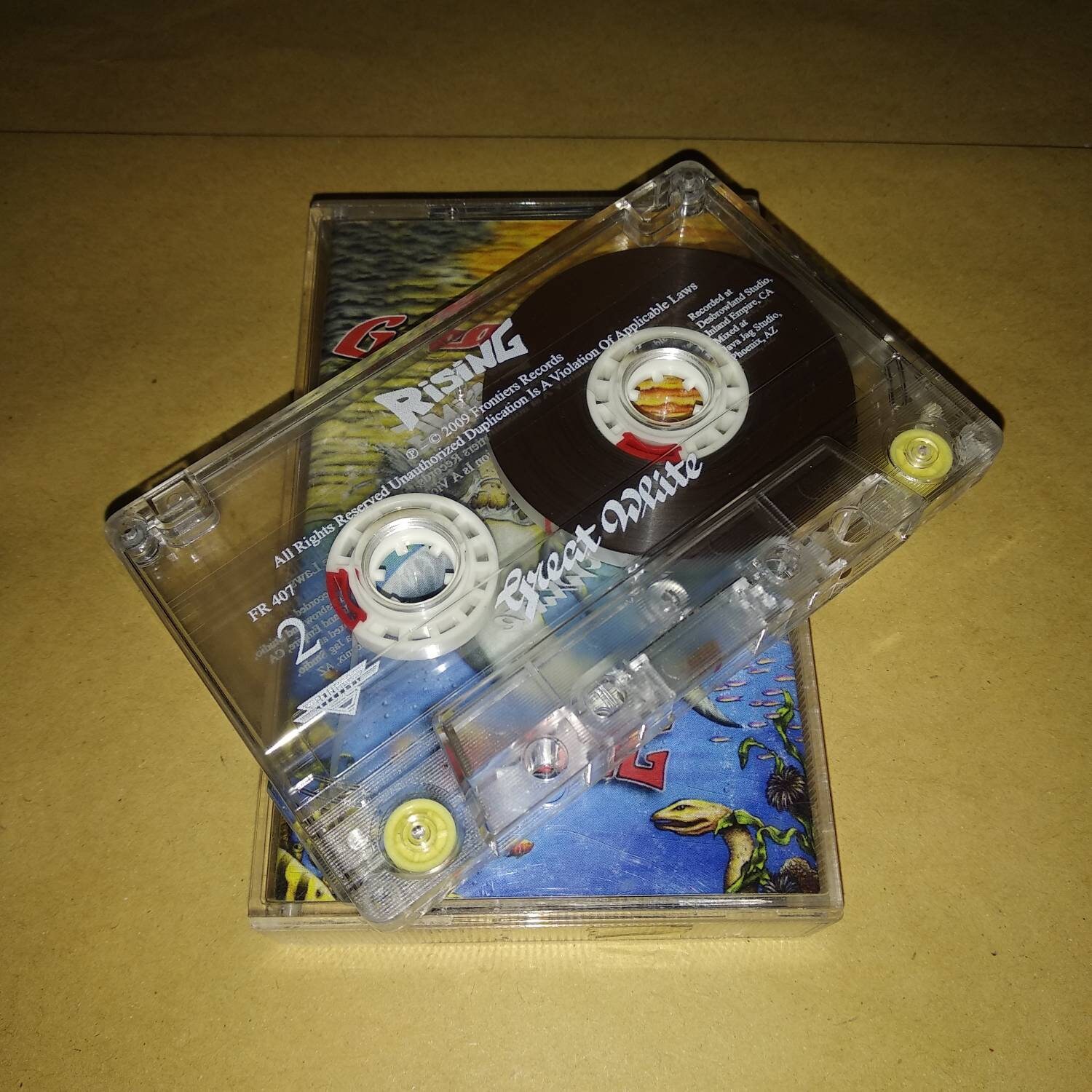 Great White Rising Cassette Tape - Etsy