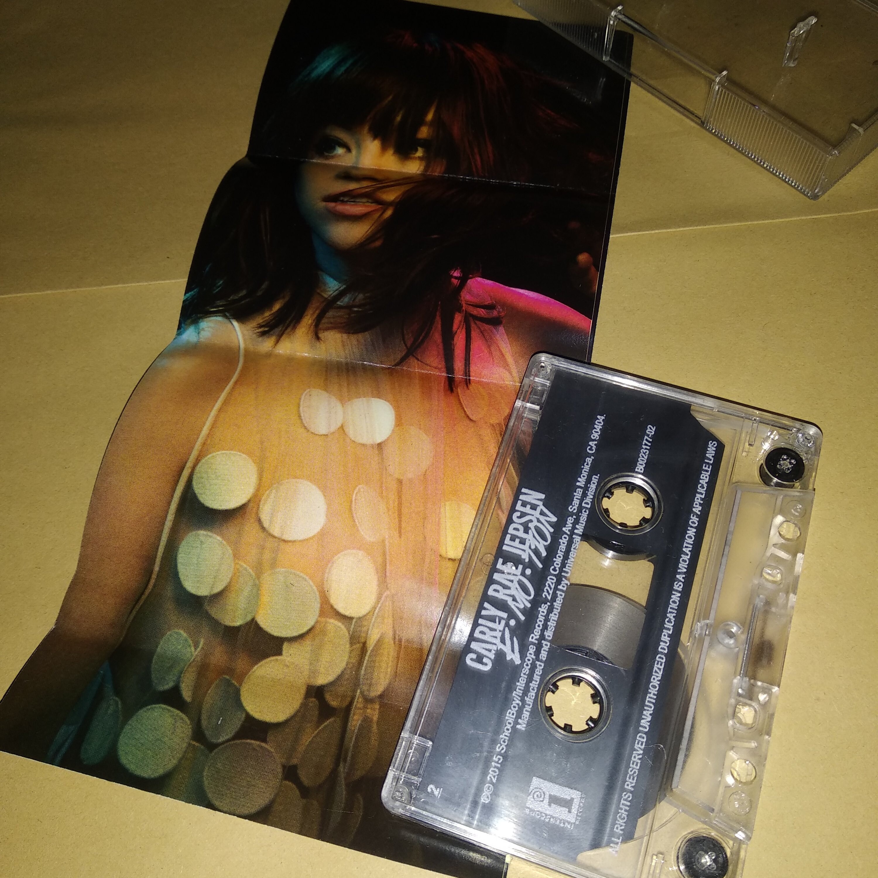 Carly Rae Jepsen Emotion Cassette Tape Etsy