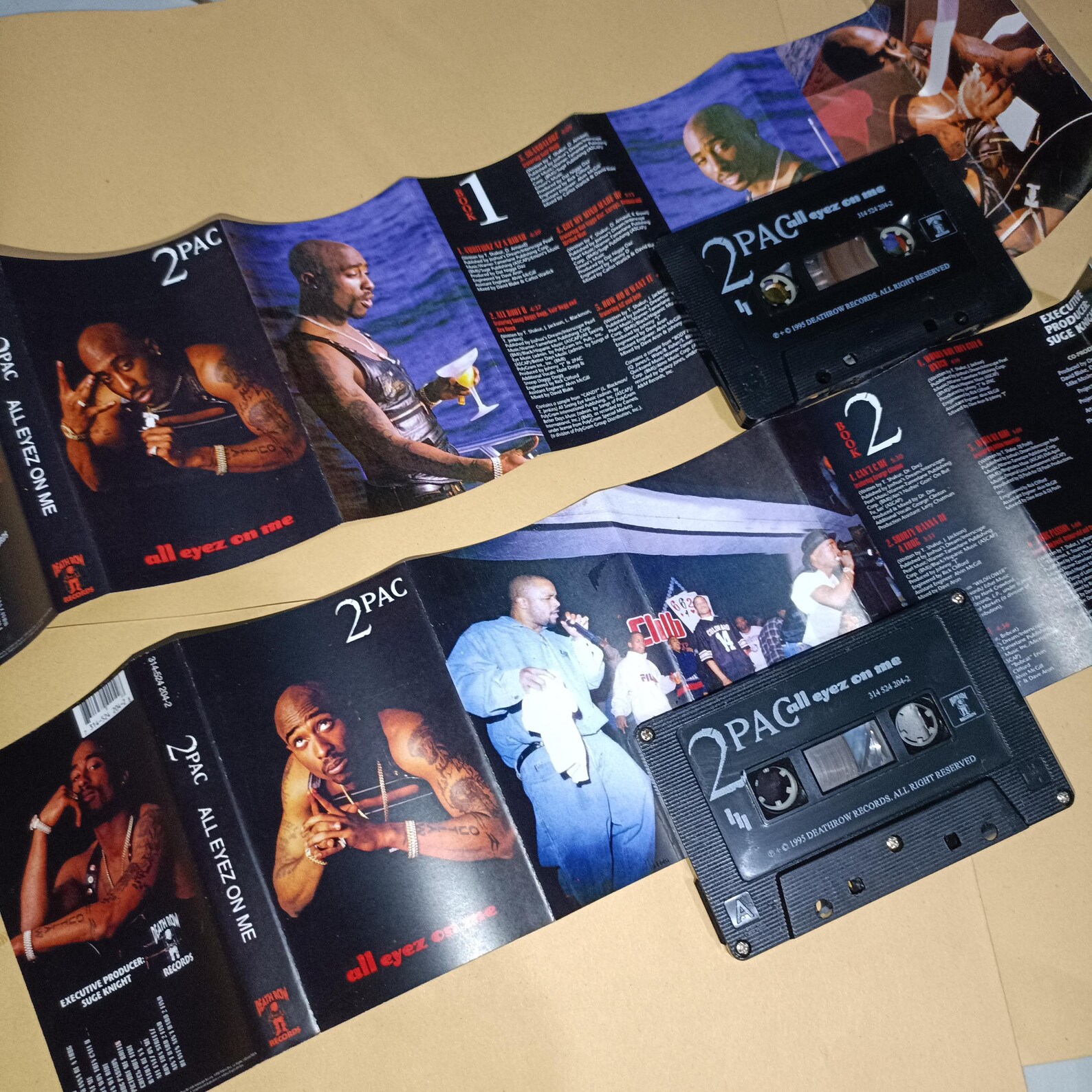 2pac All Eyez on Me Cassette Tape - Etsy