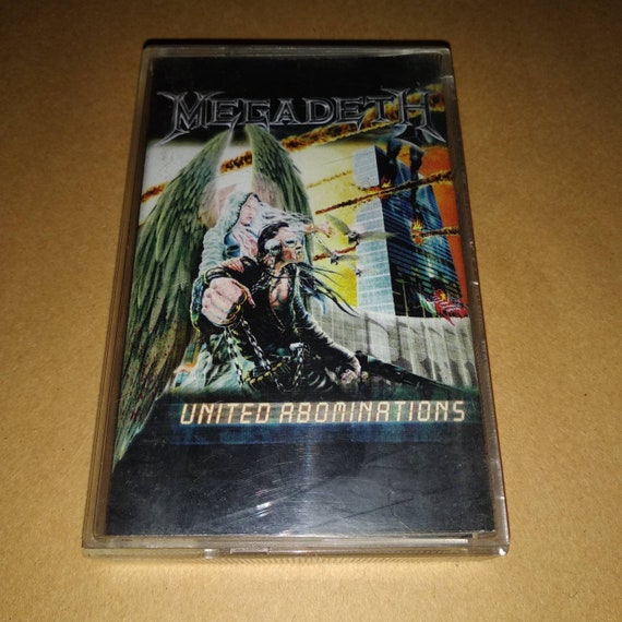 Megadeth United Abominations Kunstwerk