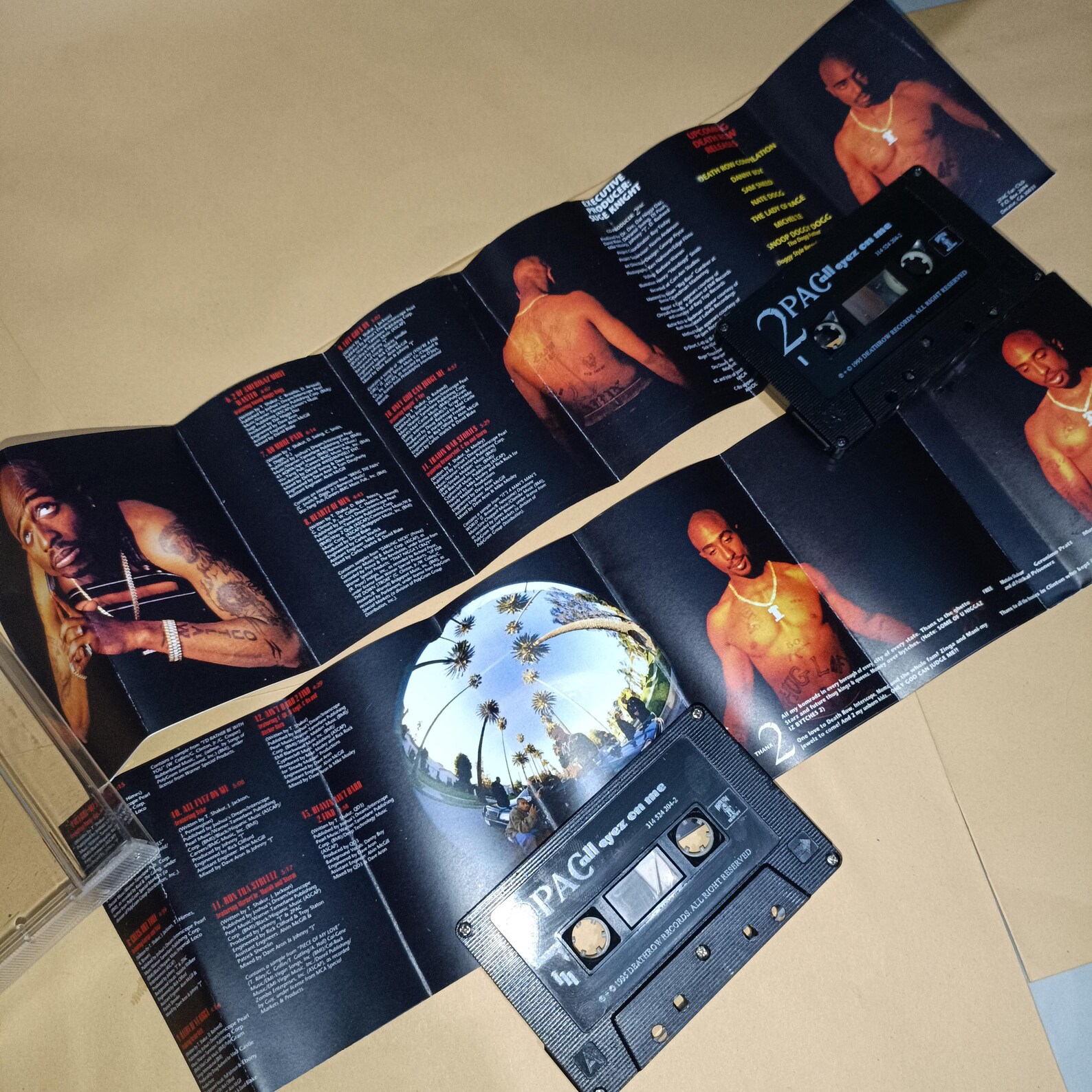 2pac All Eyez on Me Cassette Tape - Etsy