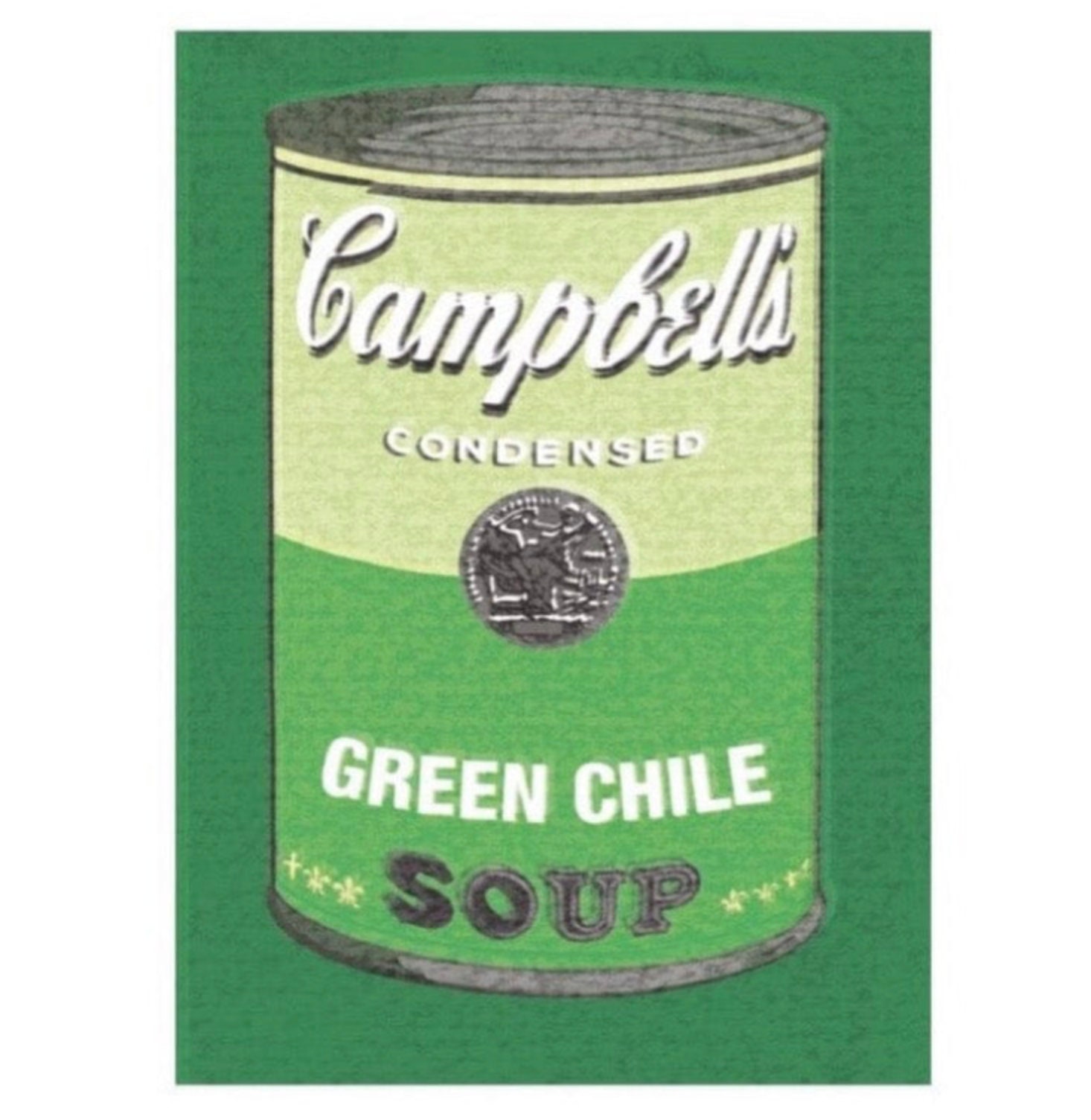 Campbell's Soup Can Green Chile / Warhol Framed Wall Art Ready to Hang ...