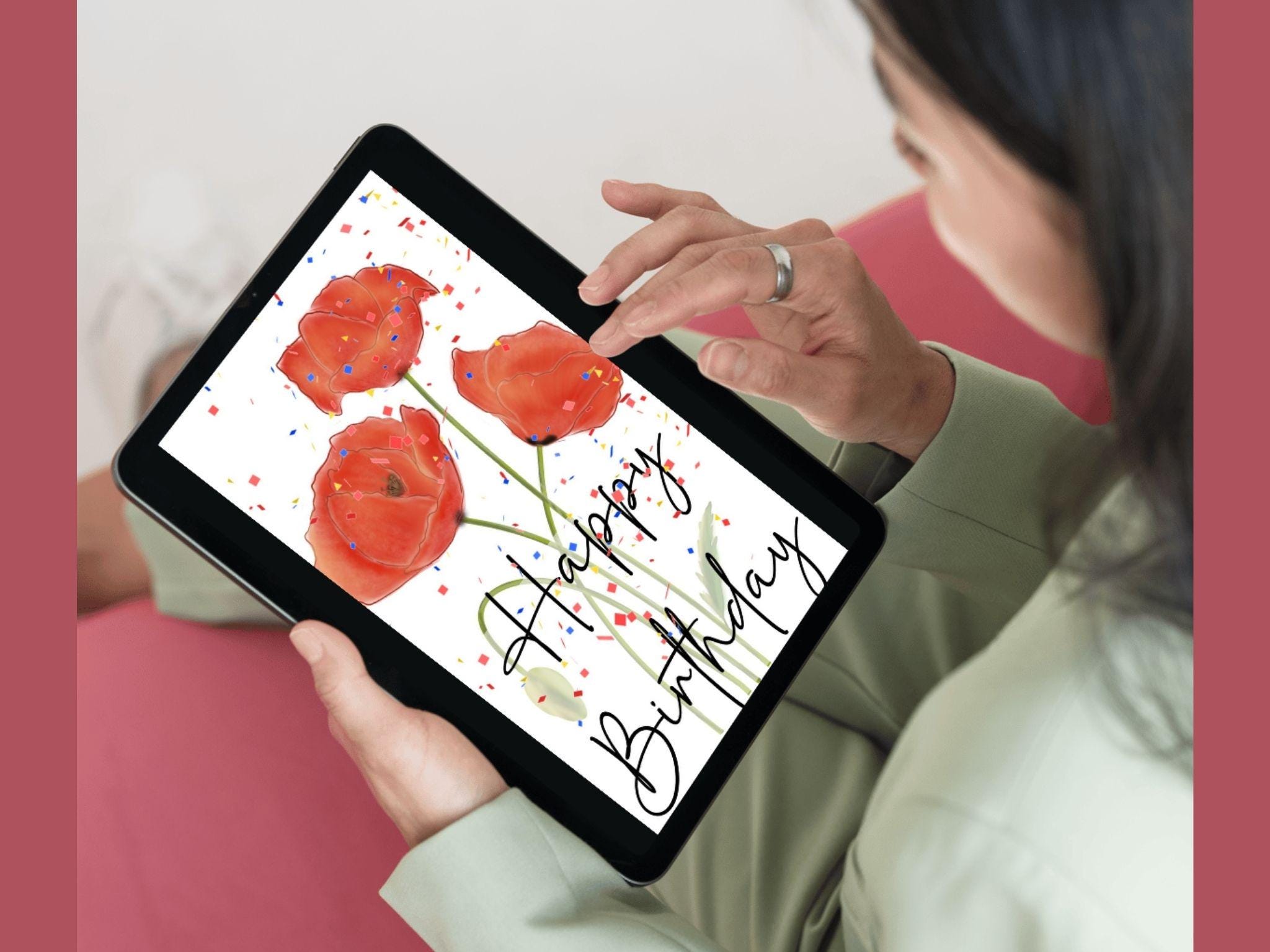Tarjeta Cumpleaños Feliz, Tarjeta Digital, Tarjeta Gif Animada Para ...