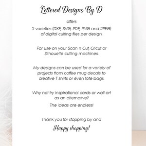 Chillax Digital Download Cutting File, Positive Quote, SVG File for ...