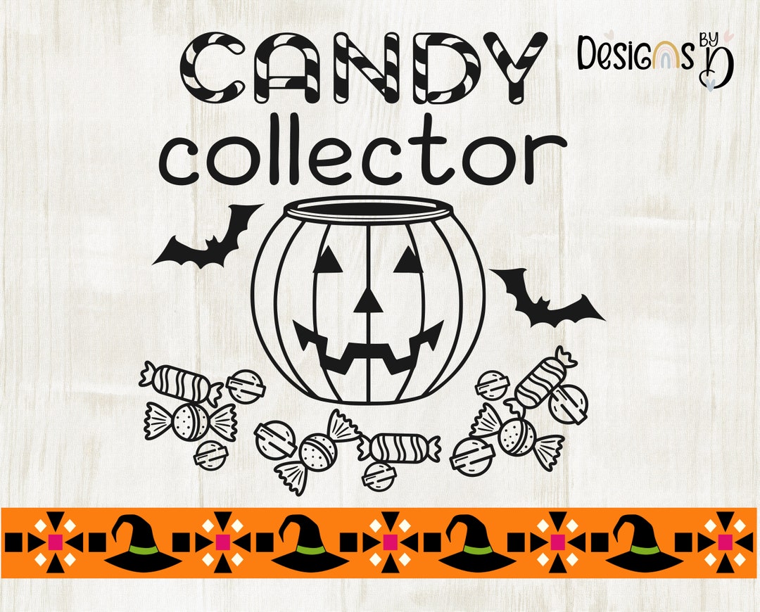Halloween Candy SVG, Digital Download, Print or Cut Design, SVG File ...