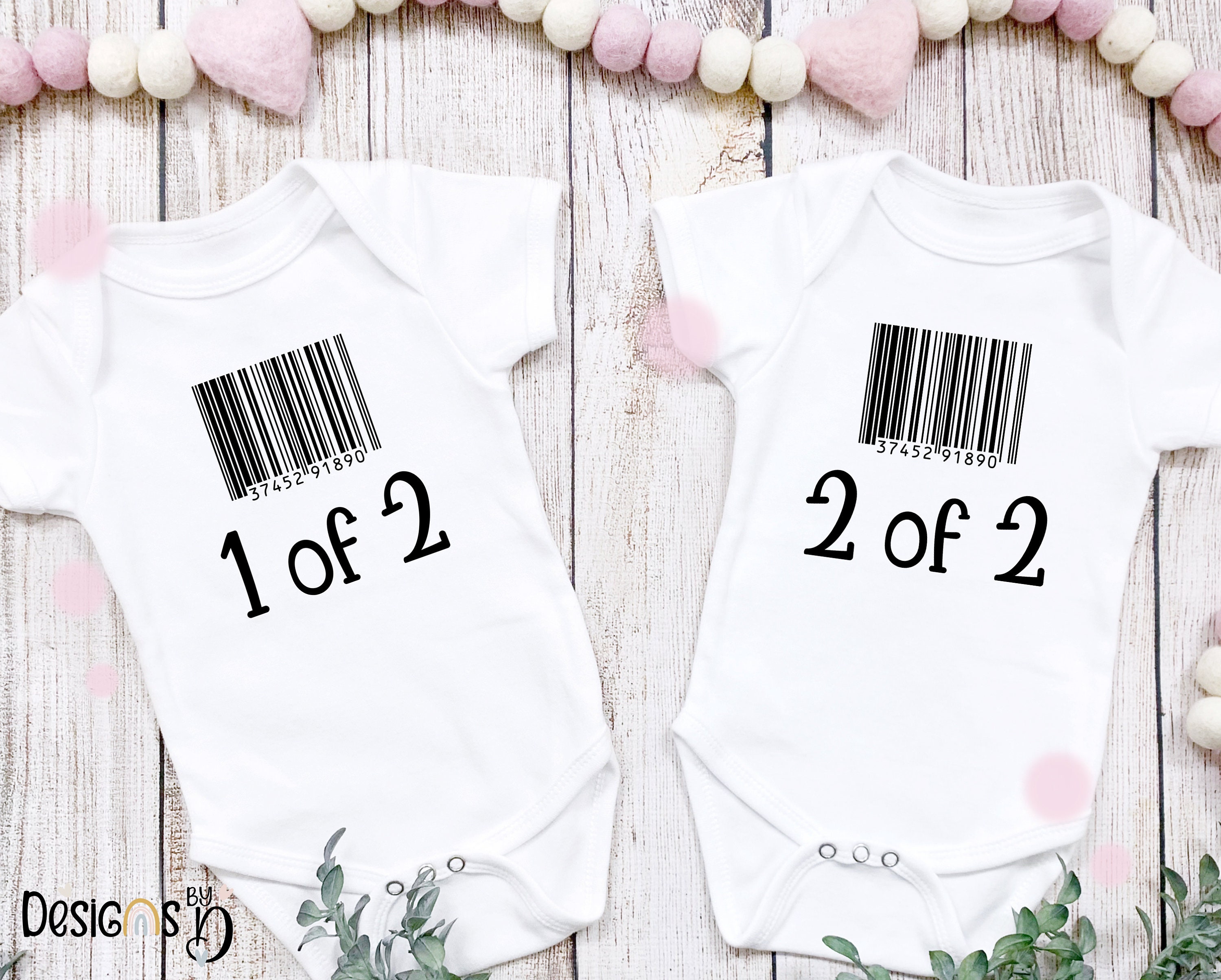 Twin Babies Barcode SVG Snijden bestand of afdrukken bestand - Etsy ...