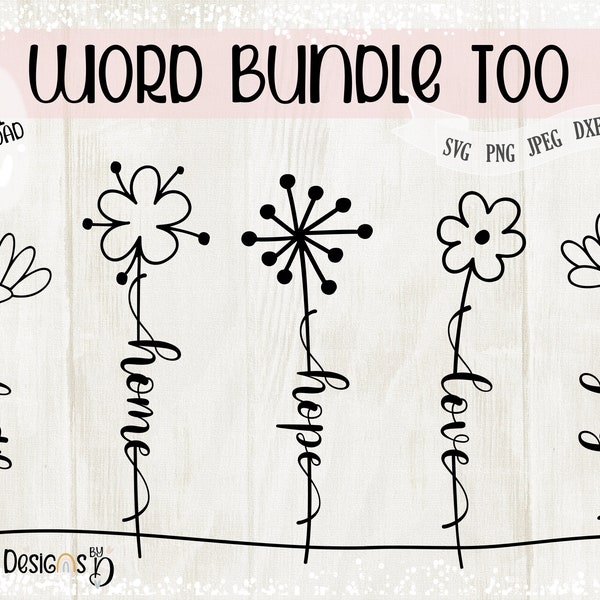 Hope Word Svg - Etsy