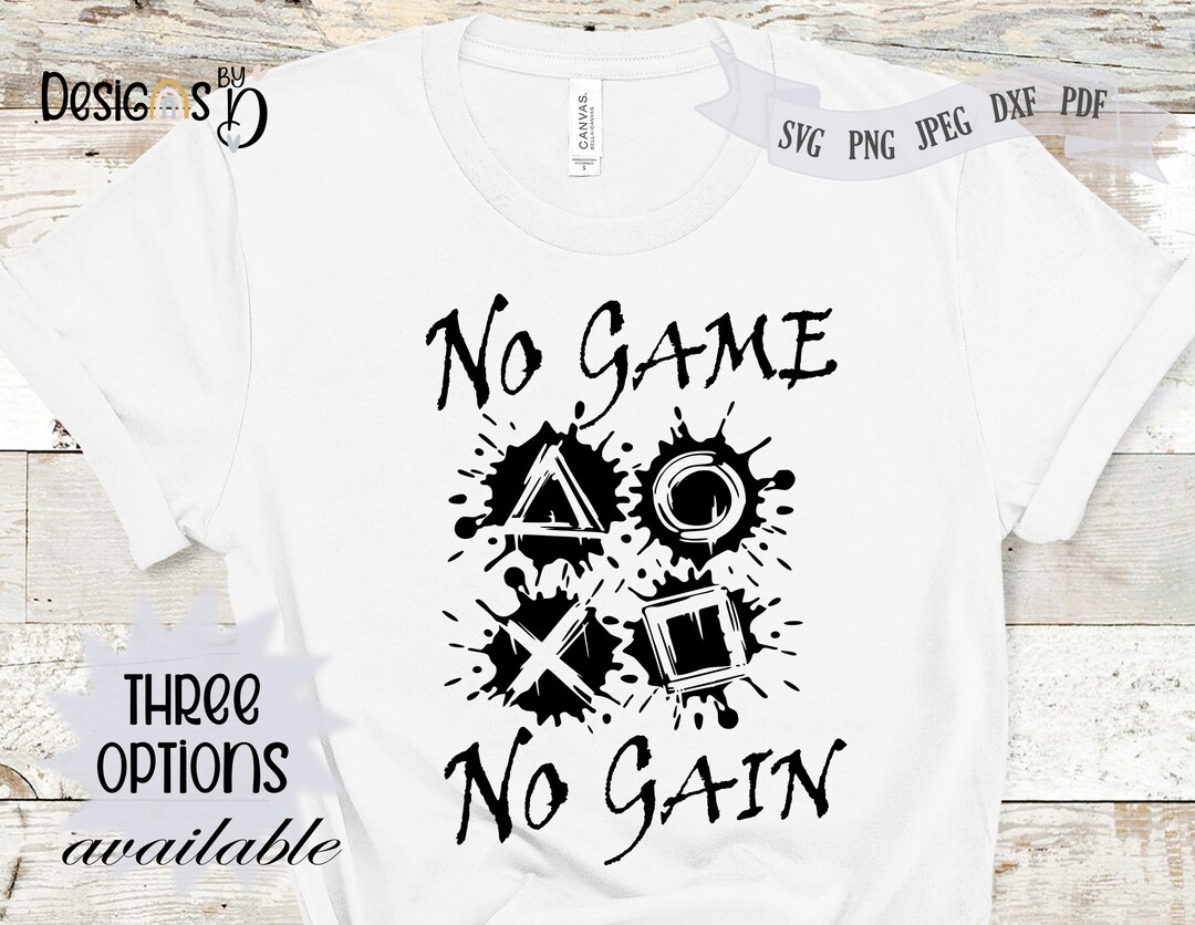 Playstation Controller, Print or Cut Design, 3 Designs to Choose From ...