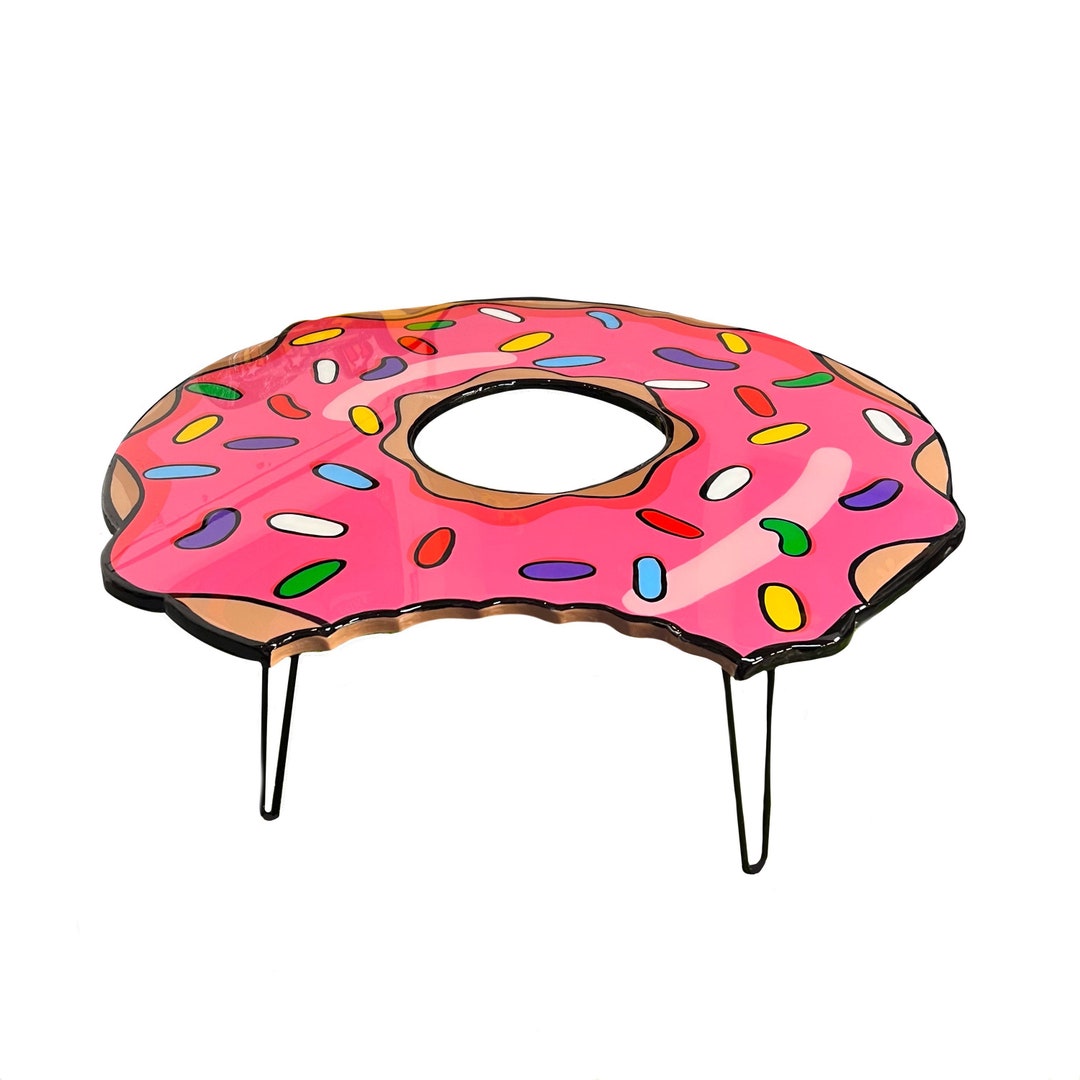 Doughnut Coffee Table | by LOWKEY Lyss - Etsy