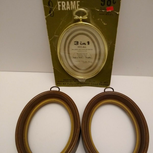 Gold Plastic Frames - Etsy