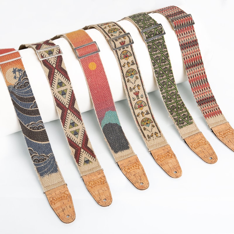 Guitar Straps Acoustic Natural - Etsy