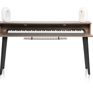 88-Note Keyboard Desk with Flip-Top Design and Rear Cable | Etsy