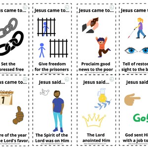 Bible Lesson for Kids: Jesus is a Chain Breaker, Sunday School, Luke 4 ...