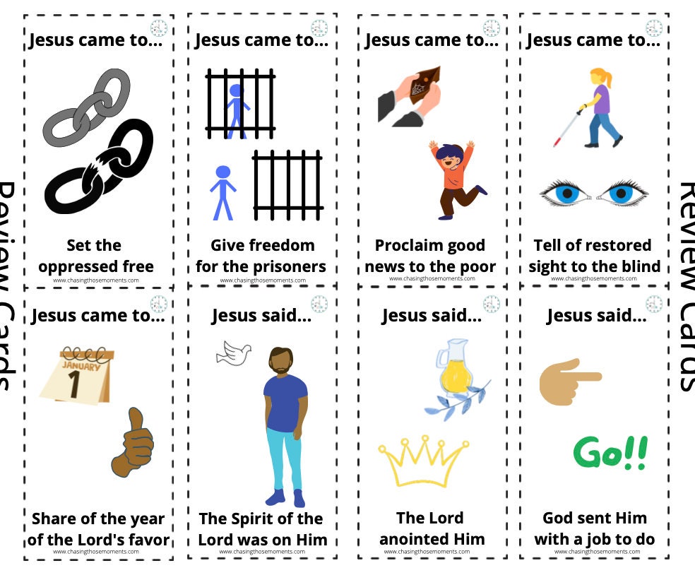 Bible Lesson for Kids: Jesus is a Chain Breaker, Sunday School, Luke 4 ...
