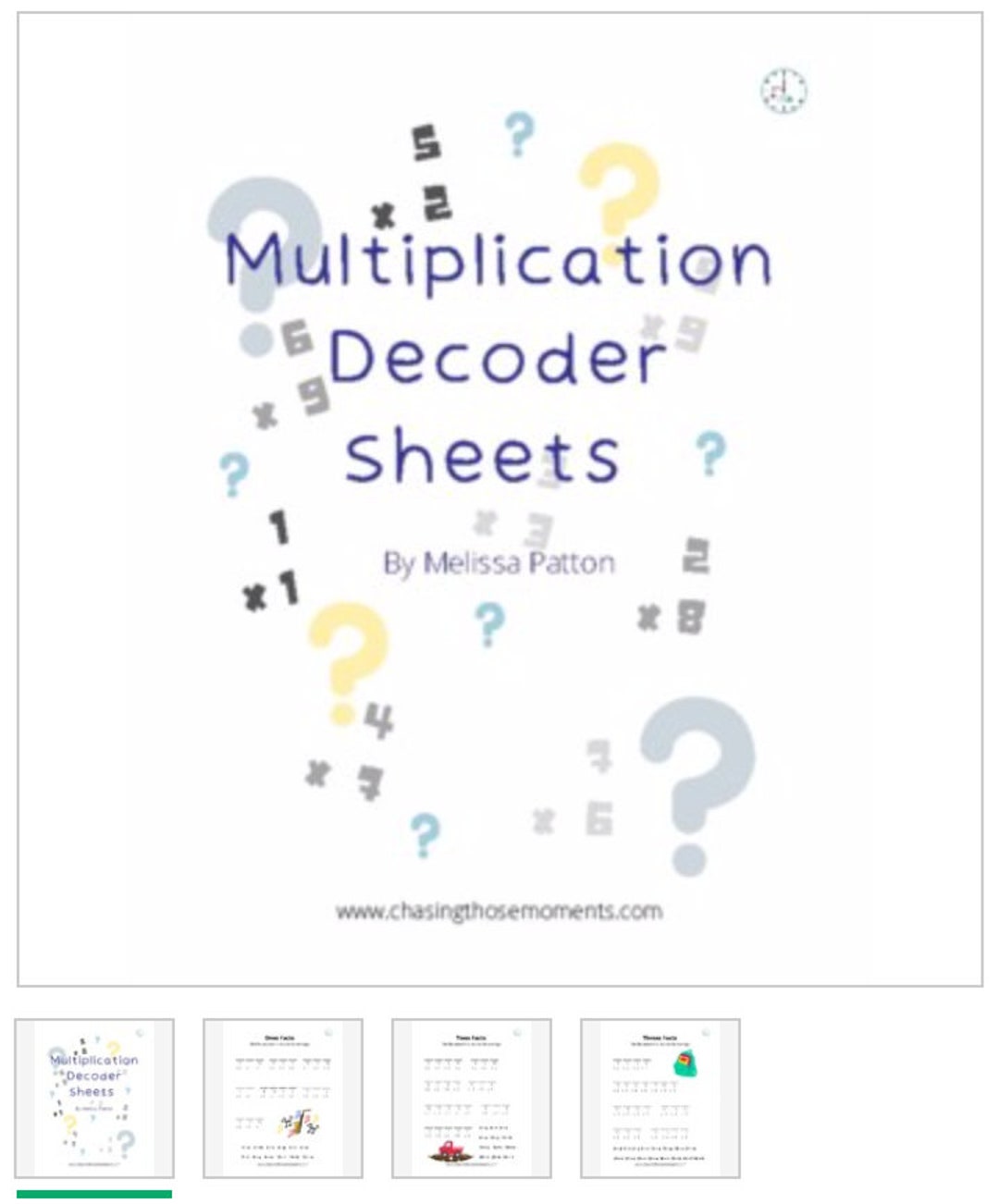 Multiplication Decoder Worksheets - Fun Multiplication Practice - Etsy