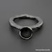 Unique Edgy Black Shell Ring Modern Cocktail Bowl Ring - Etsy