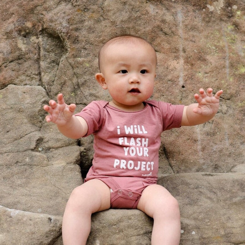 Baby Girl Onesie Rock - Etsy