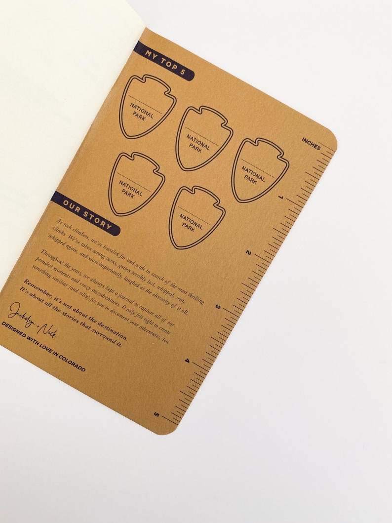 National Parks Journal National Parks Notebook National - Etsy