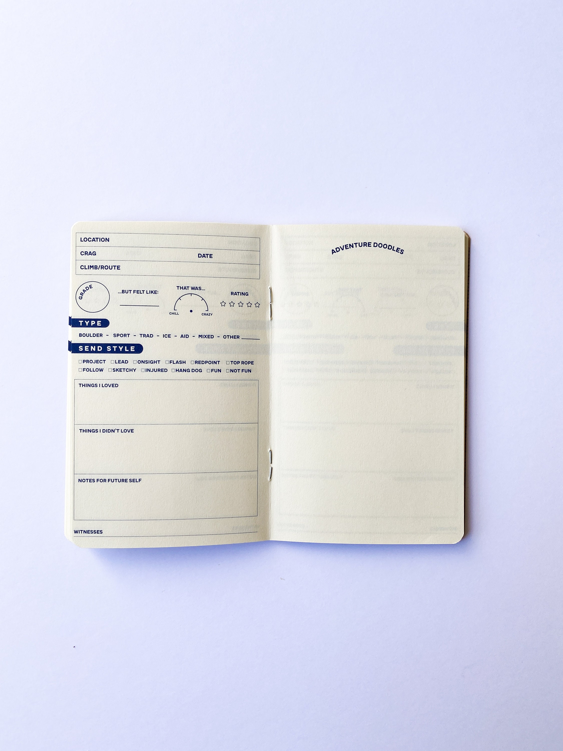 Rock Climbing Journal, Climbing Journal, Rock Climbing Gifts, Climbing ...